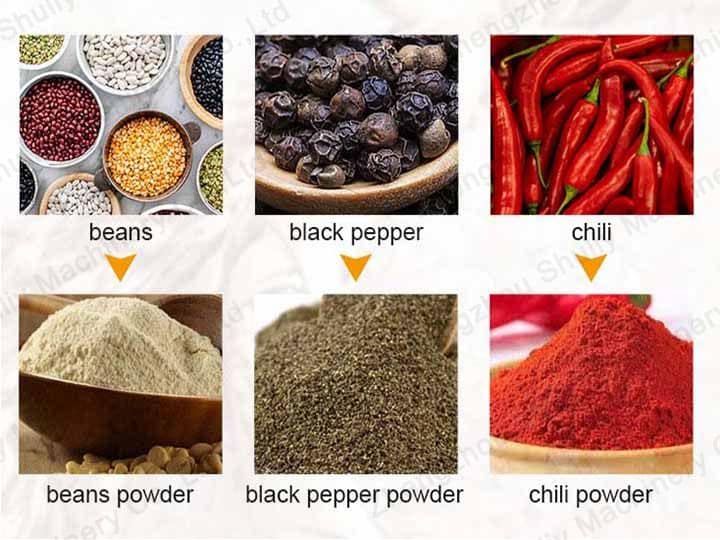 What is the preferred machine for making ultra fine spice powder?